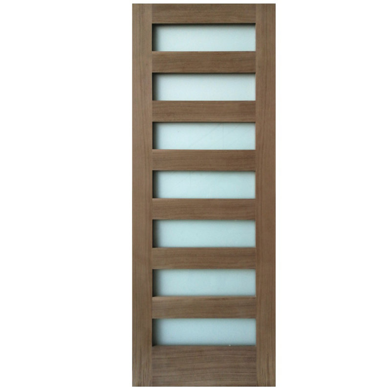 Stiledoors Satin Etch Glass Standard Door And Reviews Wayfair